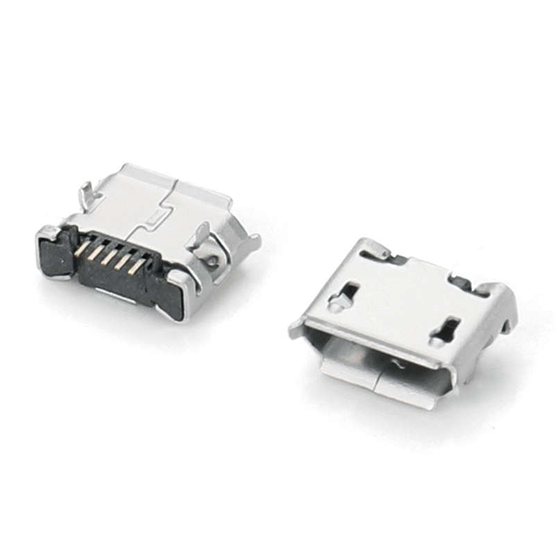 Micro USB 2.0 type B pcb board SMT 5 pin female usb port - Shenzhen ...