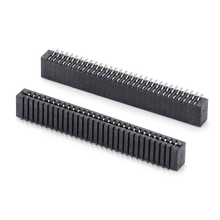 1.0mm pitch dual contact vertical type single row short needle FFC/FPC ...