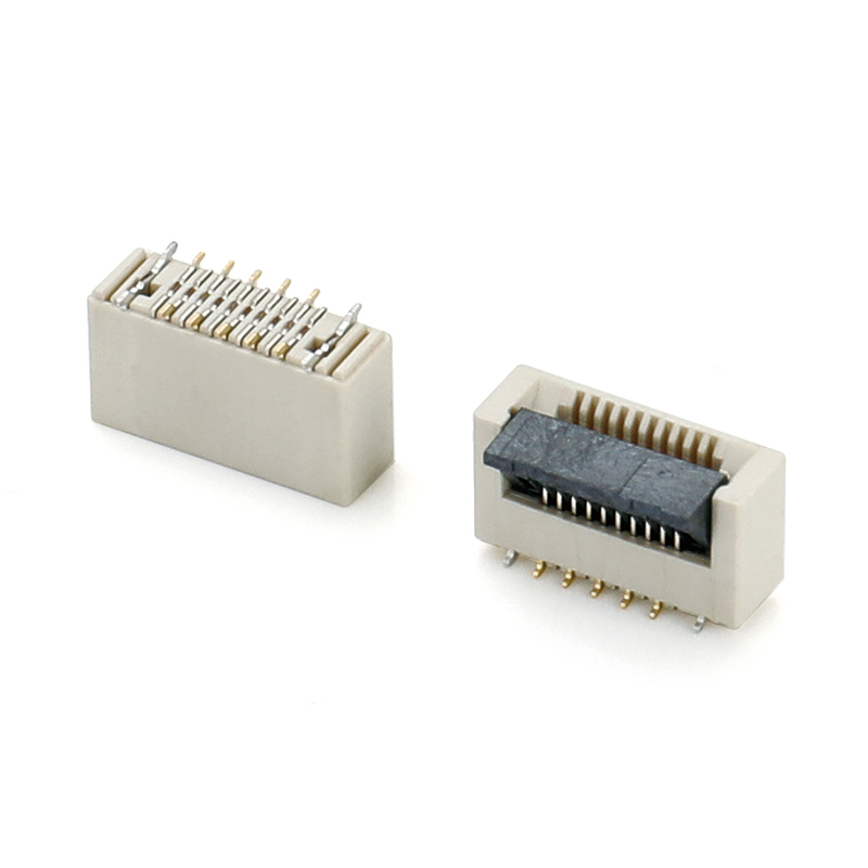 0.5mm pitch flip-lock vertical type h5.2mm FPC/FFC zip connector ...